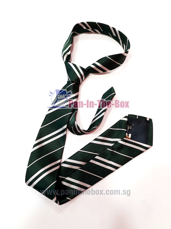 Green Striped Tie – Pan-In-The-Box Singapore
